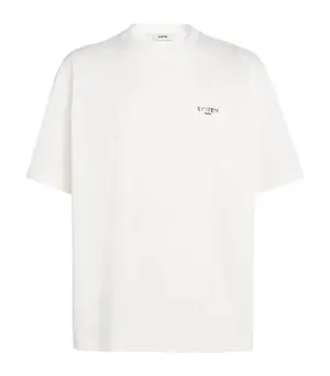 SYSTEM Cotton Logo T-shirt