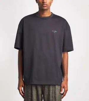 SYSTEM Cotton Logo T-shirt