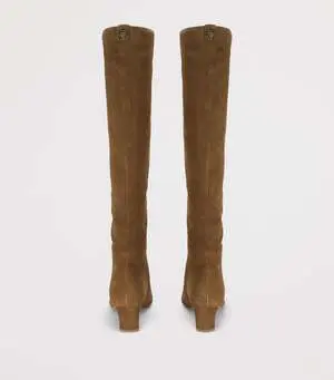 Kurt Geiger Suede Bella Knee-high Boots