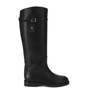 Kurt Geiger Leather Sloane Riding Boots