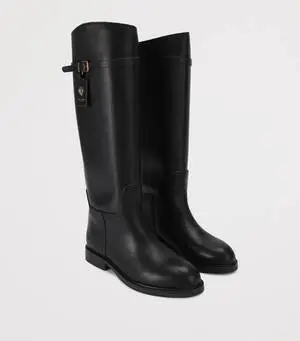 Kurt Geiger Leather Sloane Riding Boots