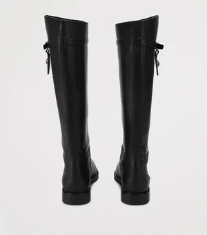 Kurt Geiger Leather Sloane Riding Boots