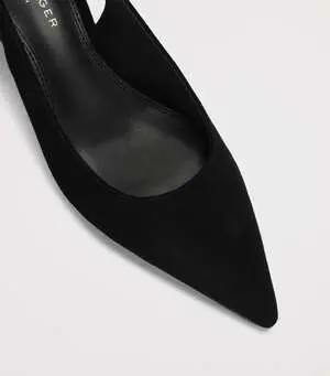 Kurt Geiger Suede Stepney Slingback Pumps