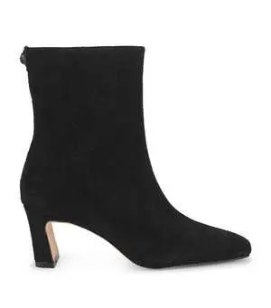 Kurt Geiger Suede Croc Print Billy Ankle Boots