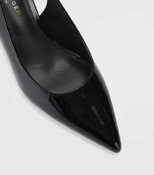 Kurt Geiger Patent Leather Stepney Slingback Pumps