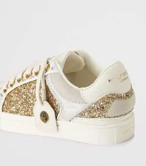 Kurt Geiger Glitter Southbank Tag Sneakers