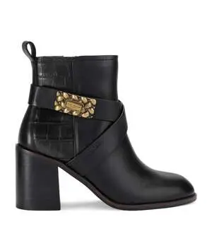 Kurt Geiger Leather Marylebone Ankle Boots