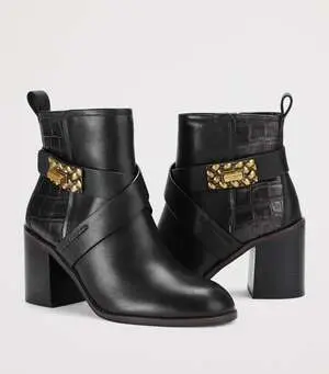 Kurt Geiger Leather Marylebone Ankle Boots