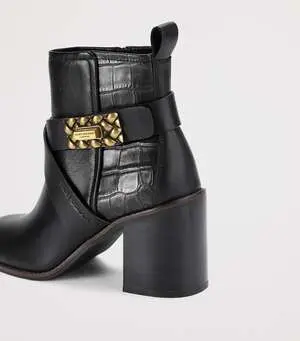 Kurt Geiger Leather Marylebone Ankle Boots