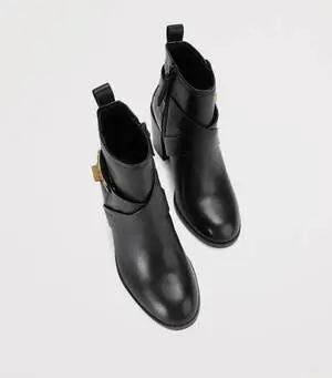 Kurt Geiger Leather Marylebone Ankle Boots