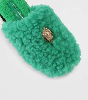 Kurt Geiger Kensington Slippers - Green