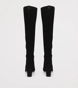 Kurt Geiger Suede Ascot Knee-high Boots