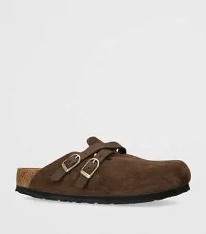 BIRKENSTOCK Suede Blair Clogs