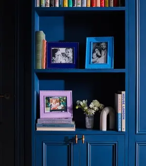 ADDISON ROSS LONDON Lacquer Bobbin Picture Frame - Pink