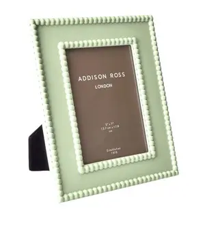 ADDISON ROSS LONDON Lacquer Bobbin Picture Frame - Green
