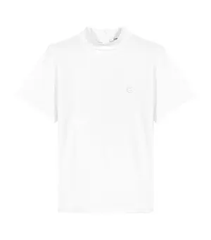 Maje Funnel-neck Zipped T-shirt