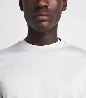 BOSS Cotton Jacquard T-shirt