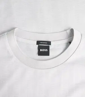 BOSS Cotton Jacquard T-shirt