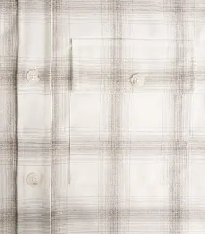 BOSS Virgin Wool-cotton Check Shirt