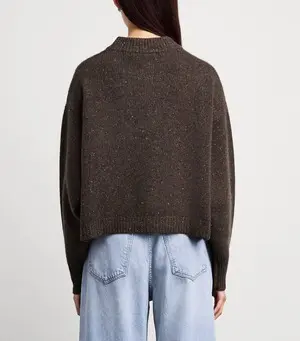 FRAME The Cashmere Fleck Cardigan