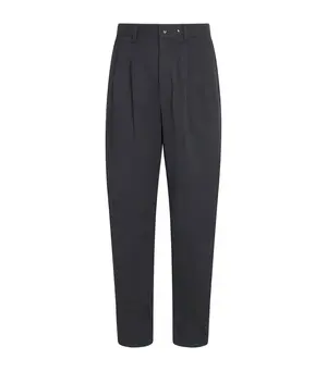 Rag & Bone Cotton Pleated Baggy Chinos