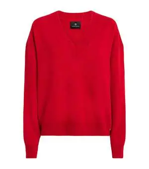 ANINE BING Cashmere V-neck Lee Sweater