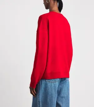 ANINE BING Cashmere V-neck Lee Sweater