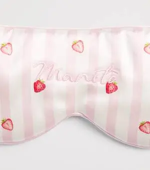 MANITO Mulberry Silk Summer Fruits Eye Mask