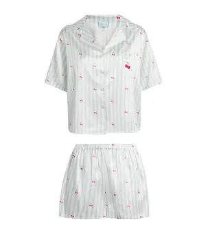 MANITO Summer Fruits Short Pyjama Set - Blue