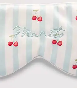MANITO Mulberry Silk Summer Fruits Eye Mask