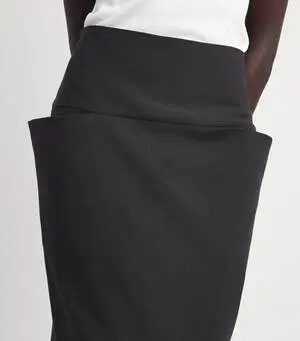 Source Unknown Faux-layer Paloma Midi Skirt