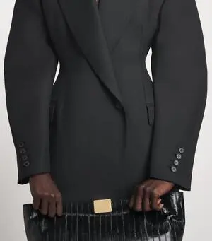 Source Unknown Hourglass Martha Blazer