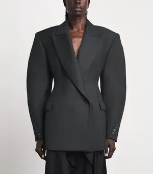Source Unknown Hourglass Martha Blazer