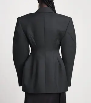 Source Unknown Hourglass Martha Blazer