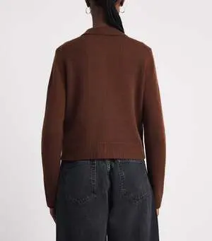 ME+EM Cashmere Straight Cardigan