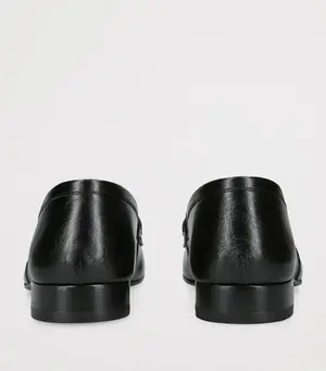 Dries Van Noten Leather Penny Loafers