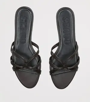 Staud Leather Carrie Sandals