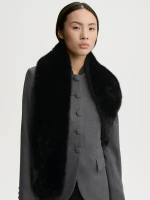 BY MALENE BIRGER Pella Faux Fur Scarf