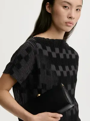 BY MALENE BIRGER Lianna Pleated Satin Top
