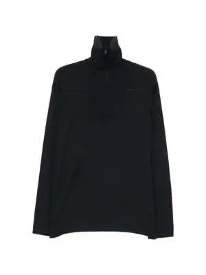 LISA YANG Cashmere Rollneck Ribbed Knit Sweater