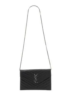 Saint Laurent Cassandra Chain Clutch Pouch