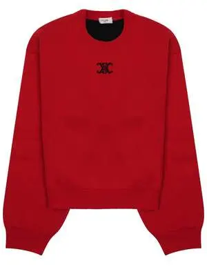 Celine Logo Cashmere Sweater