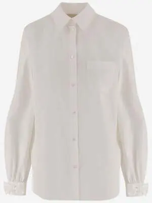 Valentino Garavani Bow Cuff Front-button Shirt