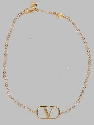Valentino Garavani Vlogo Signature Brass Bracelet