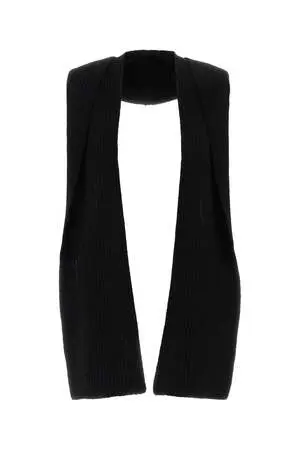 THE ROW Paise Scarfhat - Black