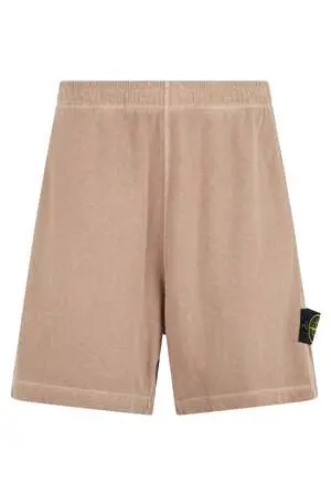 Stone Island Shorts In Cotton - Beige