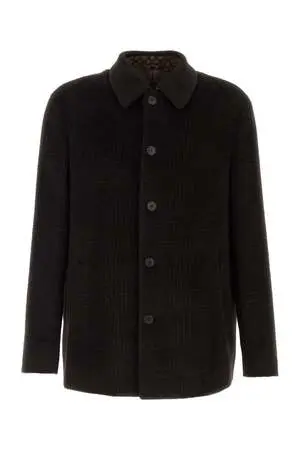 Etro Caban Wool-blend Overcoat - M0019
