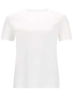 Max Mara 100% Cotton T-shirt - White