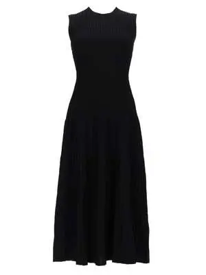 Max Mara Maximally Elegant Fitted Viscose Crepe Gown