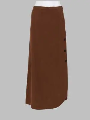 Max Mara Viscose Linen Blend Mini Skirt